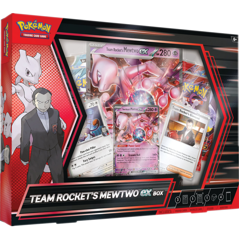 Team Rocket's Mewtwo ex Box